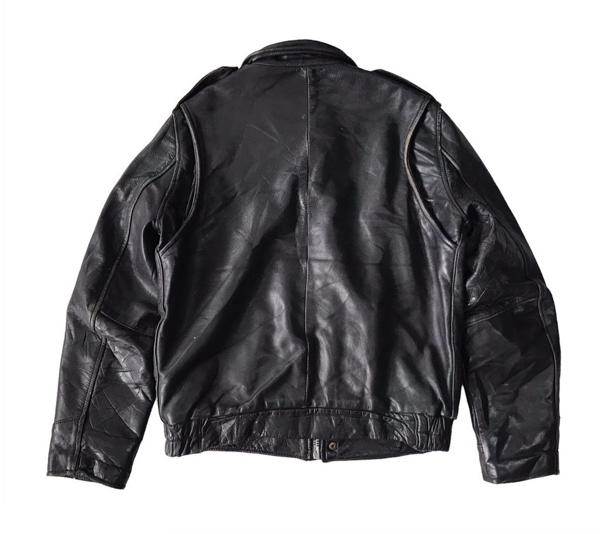 Vanson Leathers Vtg 70s Style Vanson Cafe Racer Motorcycle Leather ...