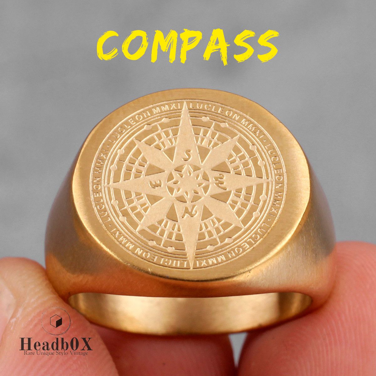 Japanese Brand Compass World Map Ring | Grailed