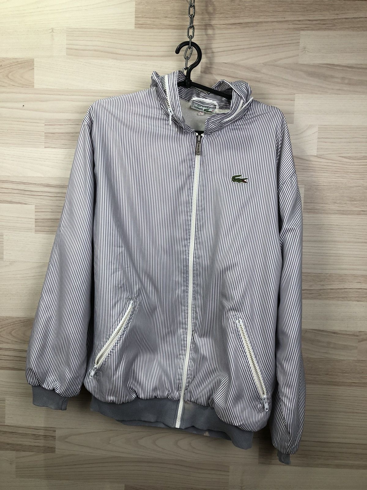 Lacoste × Streetwear × Vintage Vintage Lacoste Bomber Jacket Track ...