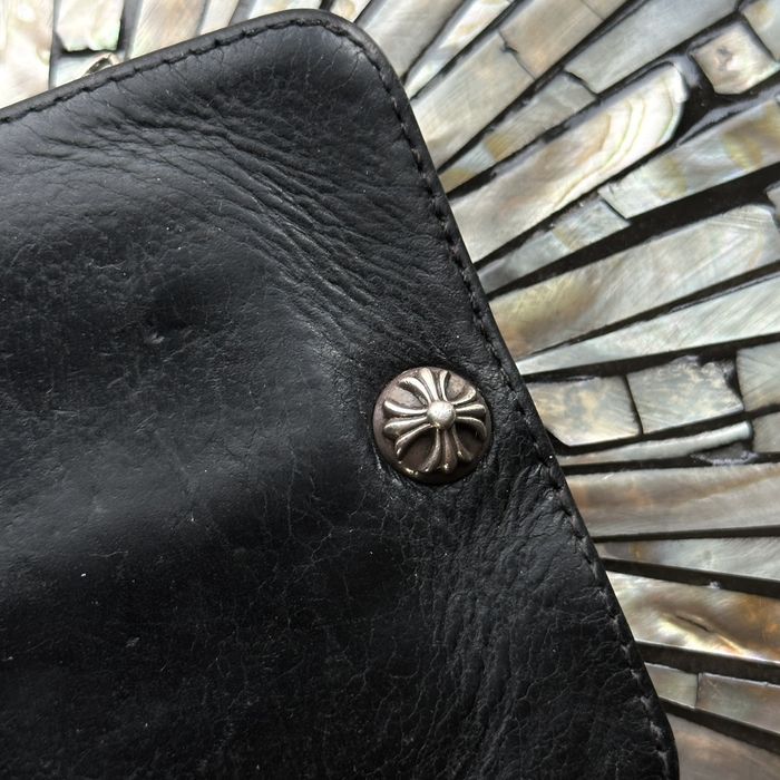 Chrome Hearts Chrome Hearts 1Snap Leather Bifold Wallet | Grailed