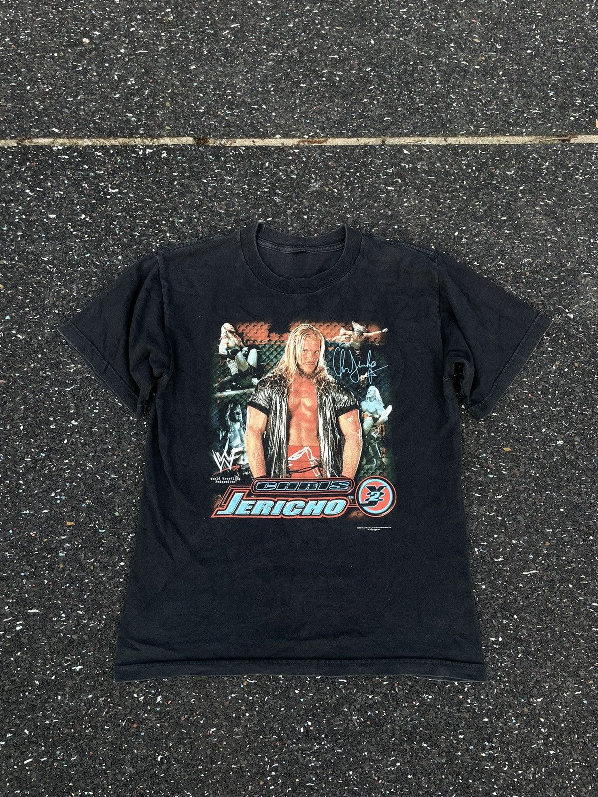 Vintage × WWE × WWF Vintage Chris Jericho Save Us Y2J Tee | Grailed