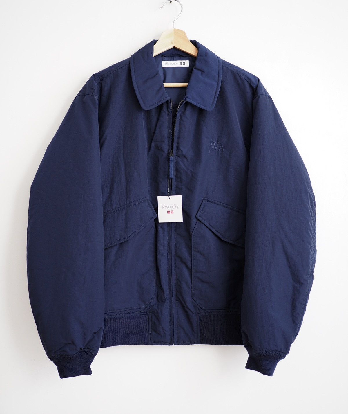 J.W.Anderson × Uniqlo JW Anderson blouson padded Uniqlo flight Jacket ...