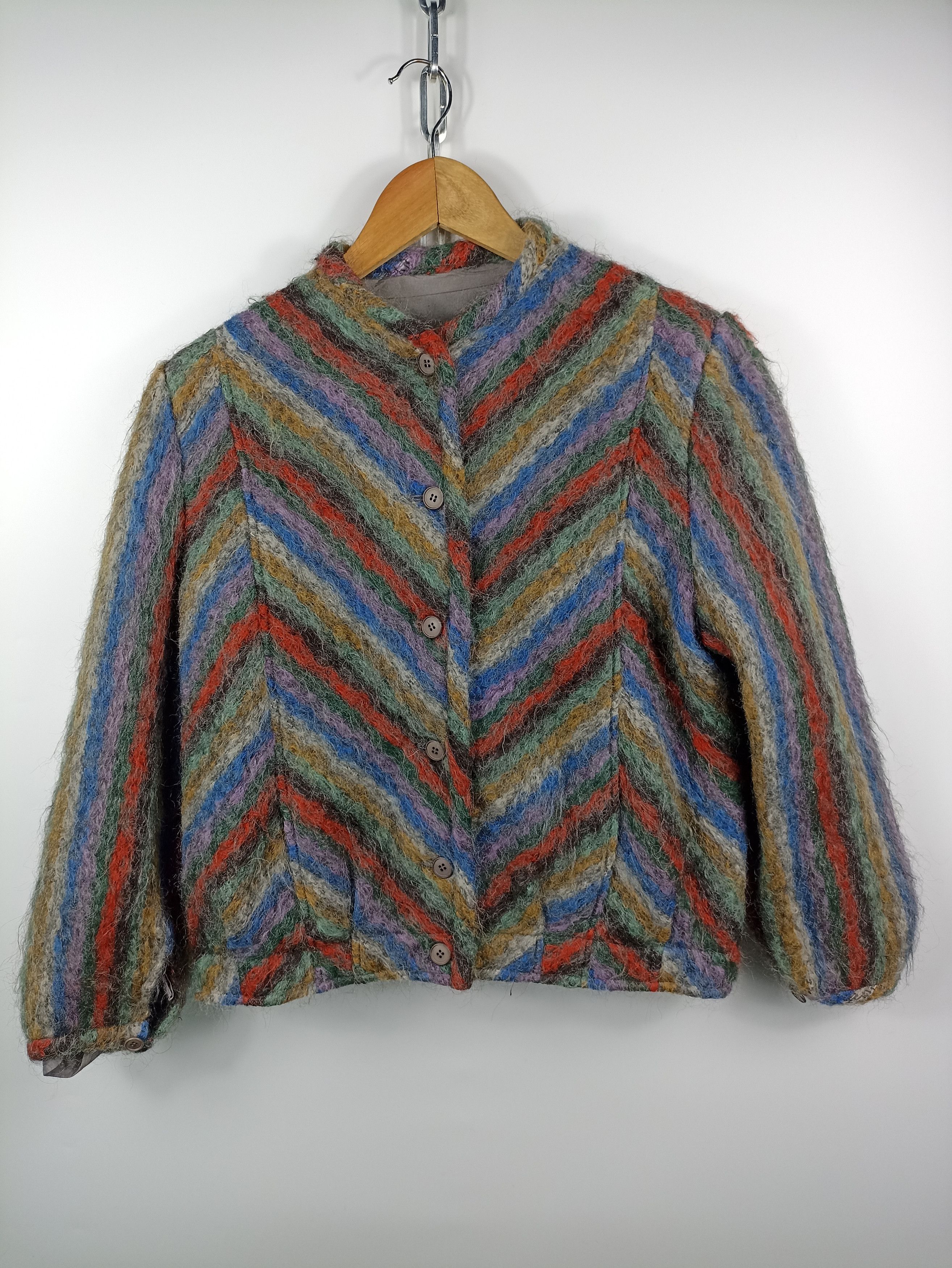 Designer × Japanese Brand Gio Sport Mohair Reversible Jacket | Grailed