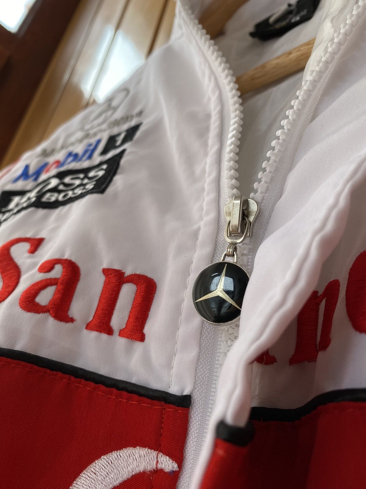 Vintage Vintage Mercedes-Benz Mclaren F1 Hamilton Racing Kids Jacket ...