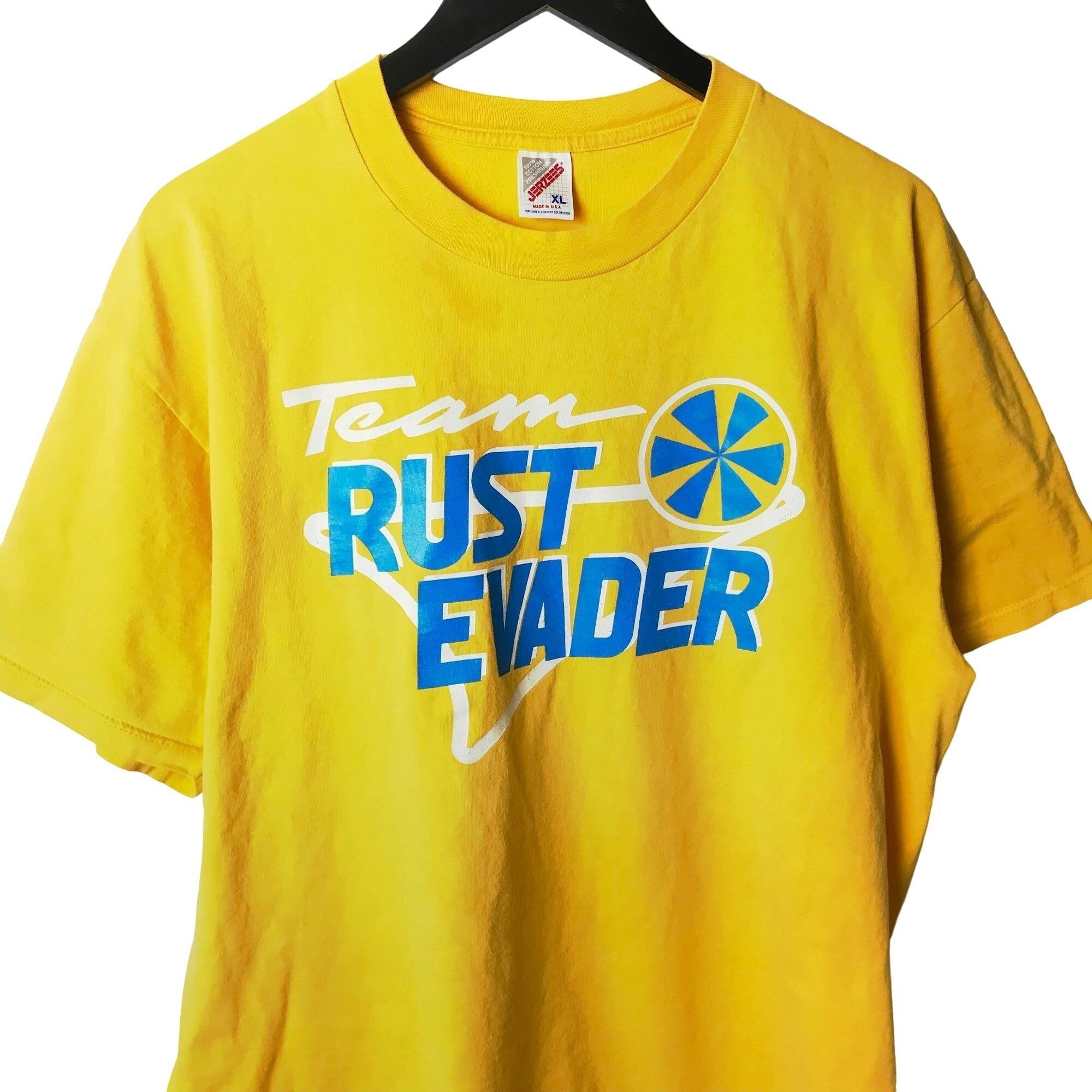 Vintage Vintage Team Rust Evader T Shirt Classic Graphic Tee | Grailed
