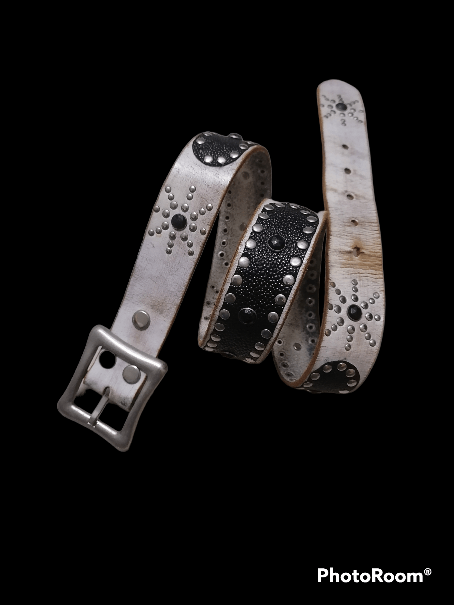 Genuine Leather Rare🔥Navajo Studded Leather Belts⚡⚡⚡ | Grailed