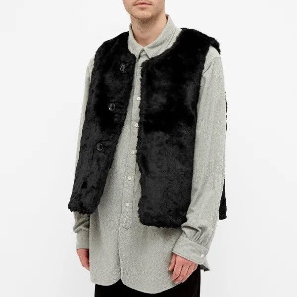 Engineered Garments Engineered garments faux fur vest | Grailed