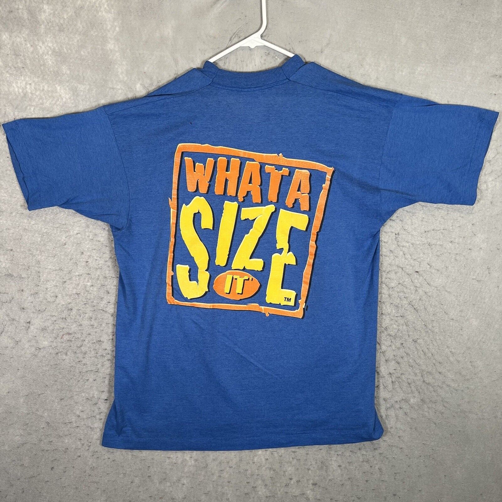 Fruit Of The Loom A1 Vintage 90s Whataburger Whata Size It T Shirt ...