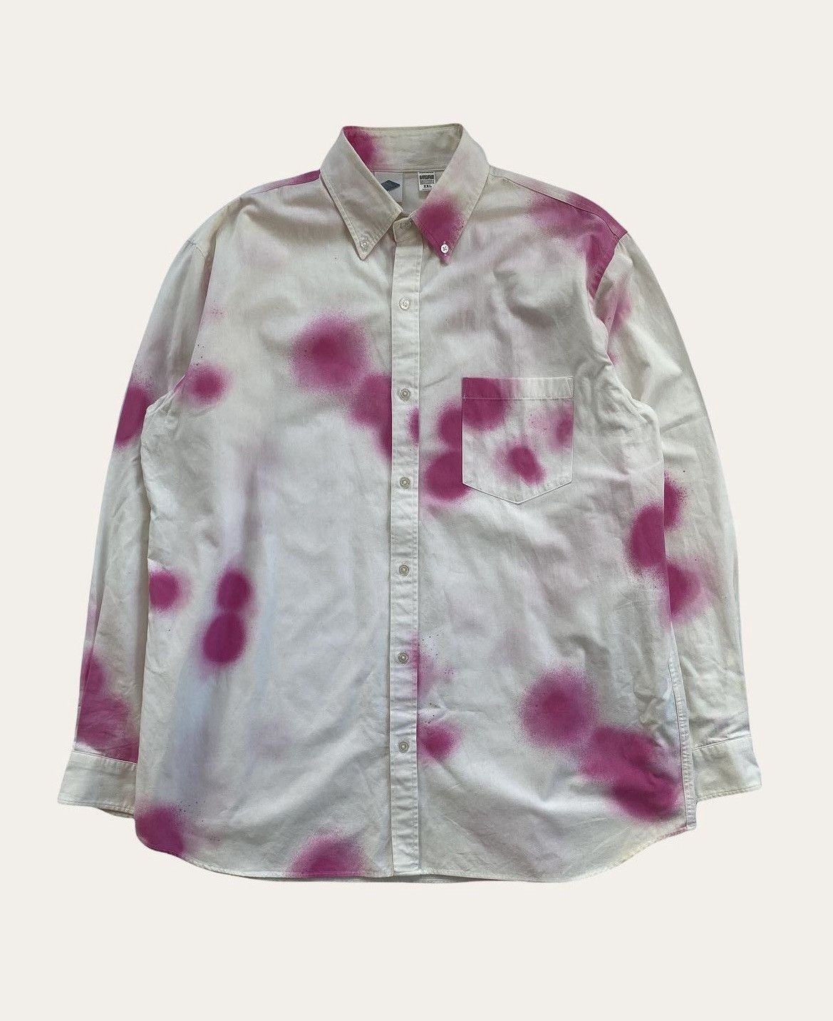 Phenomenon Phenomenon 07’ Spray paint button down | Grailed