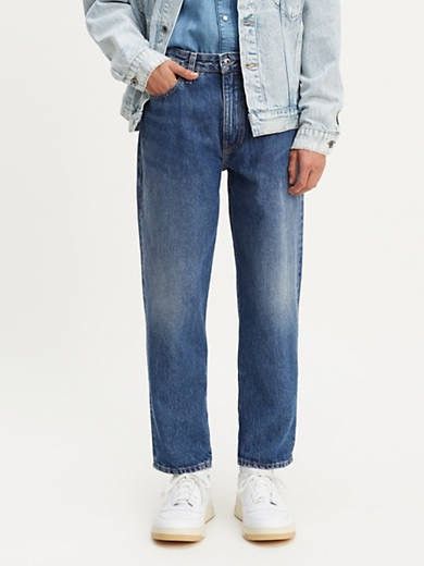 Levi's Made & Crafted Levi’s Big E Draft Wide Taper Embroidered Denim ...