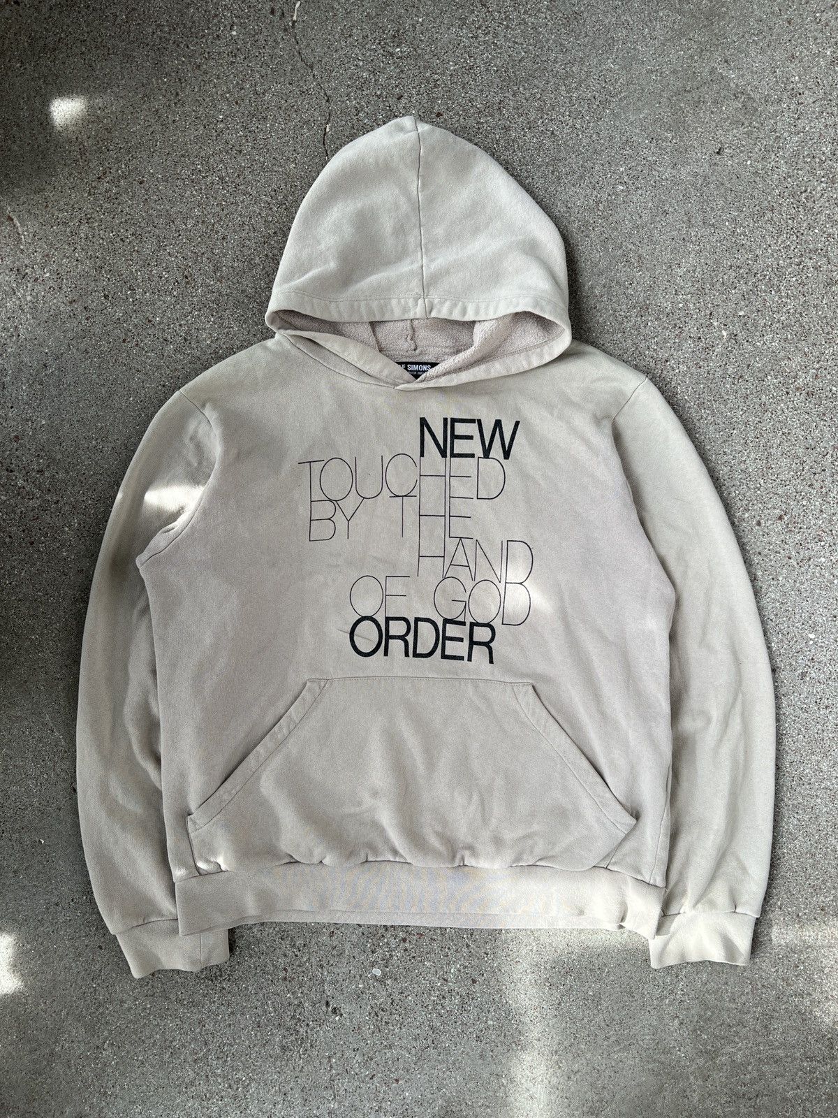 Raf Simons AW03 New Order Hoodie | Grailed