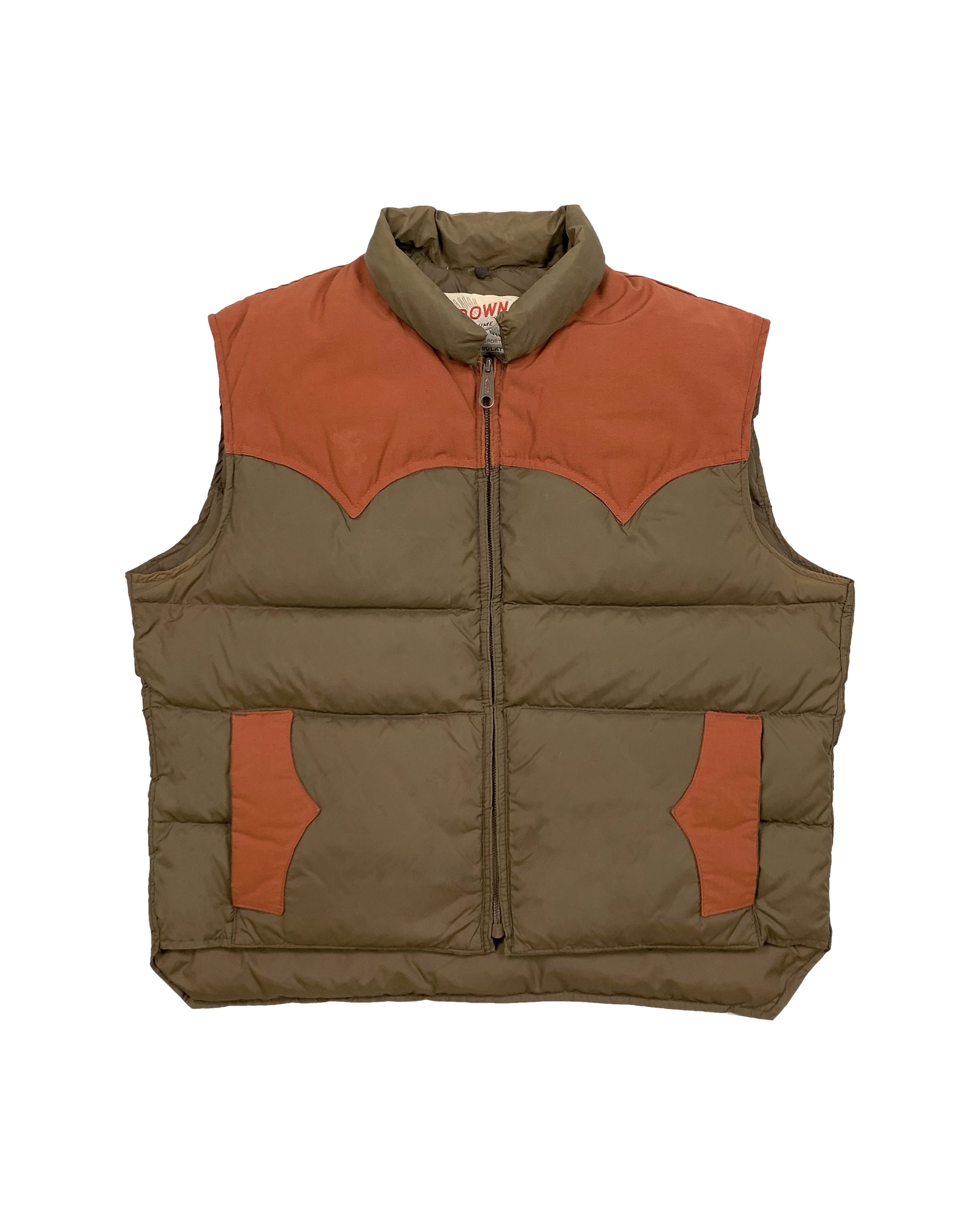 Schott × Vintage 70s Western Down Jacket | Grailed