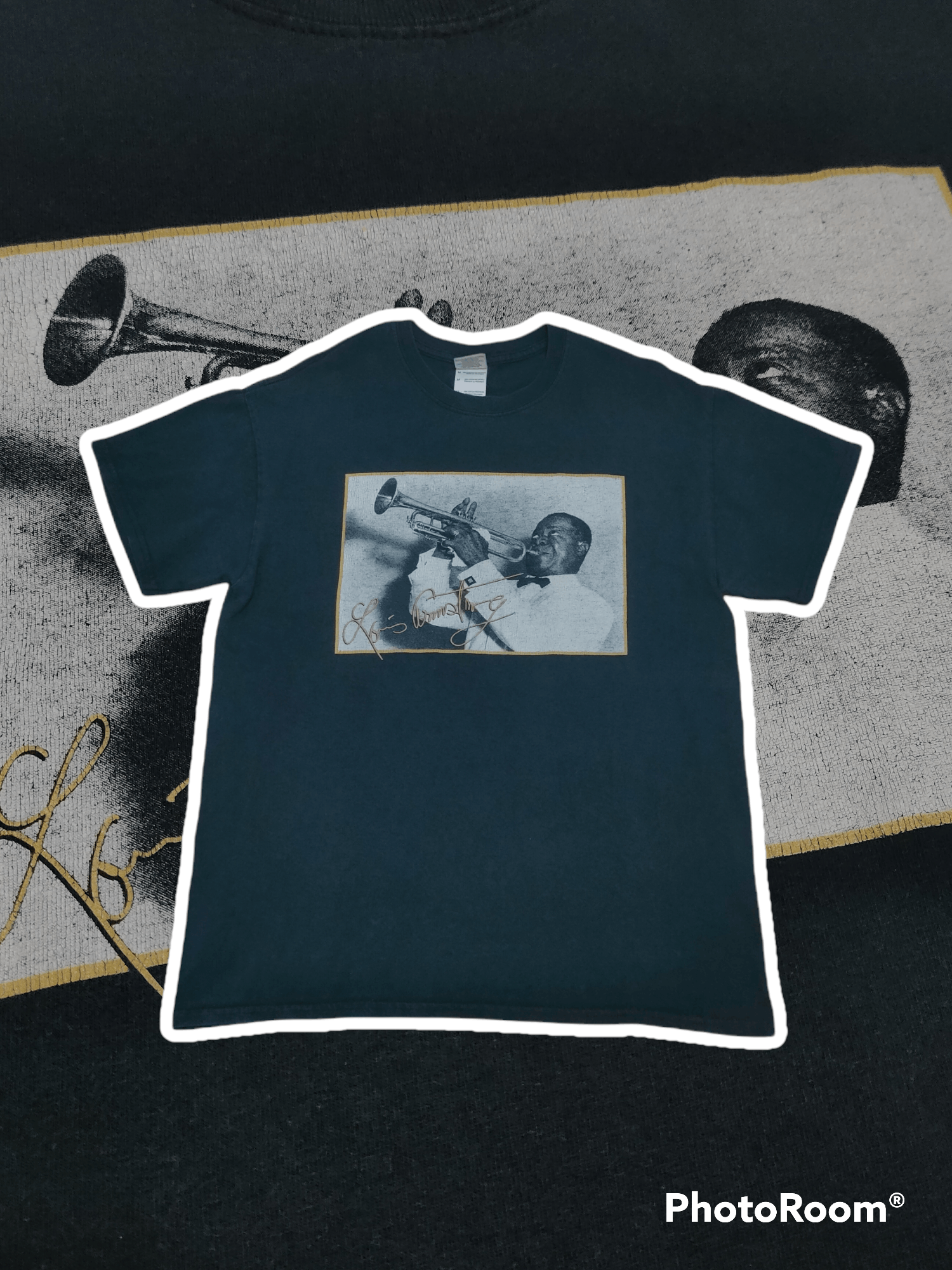 Band Tees × Streetwear × Vintage Vintage Signature Louis Amstrong NYC ...