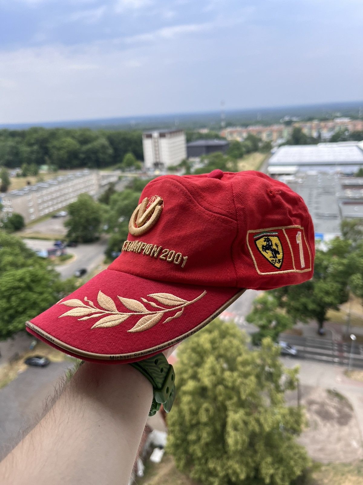 Ferrari Vintage Y2k 2001 Official Ferrari F1 World Champion Hat Cap ...