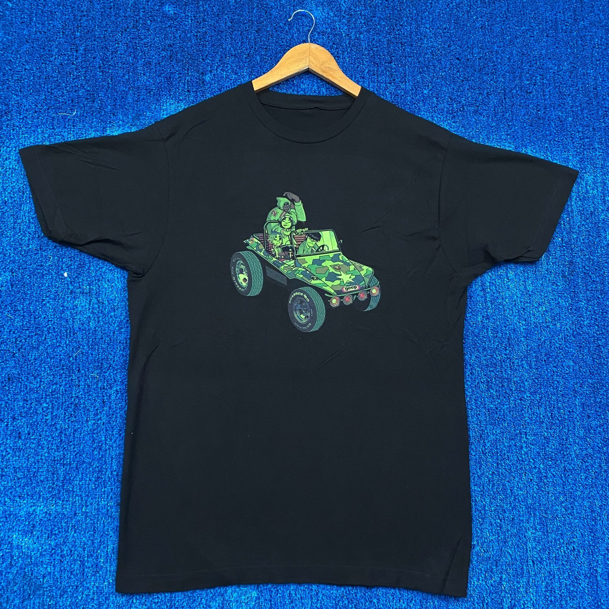 Very Rare Gorillaz Army Geep Self-titled Album Rock Tee L | Grailed