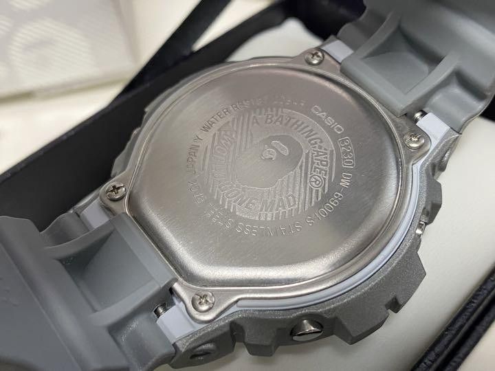 Bape A BATHING APE x G SHOCK DW-6900 Digital Watch Metallic | Grailed