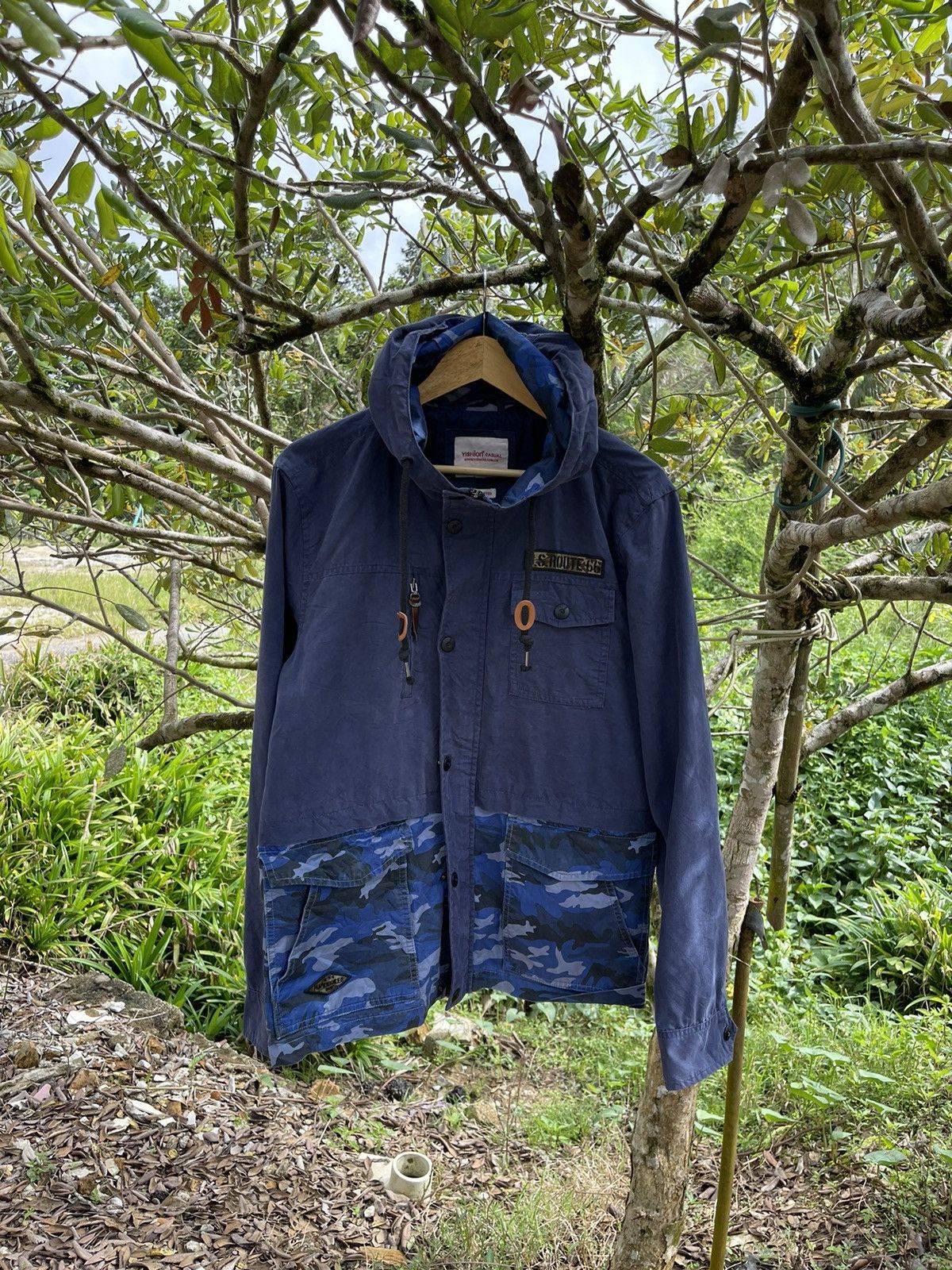 Vintage Best Offer Japanese Brand Yishion Military Hoodie Jacket | Grailed