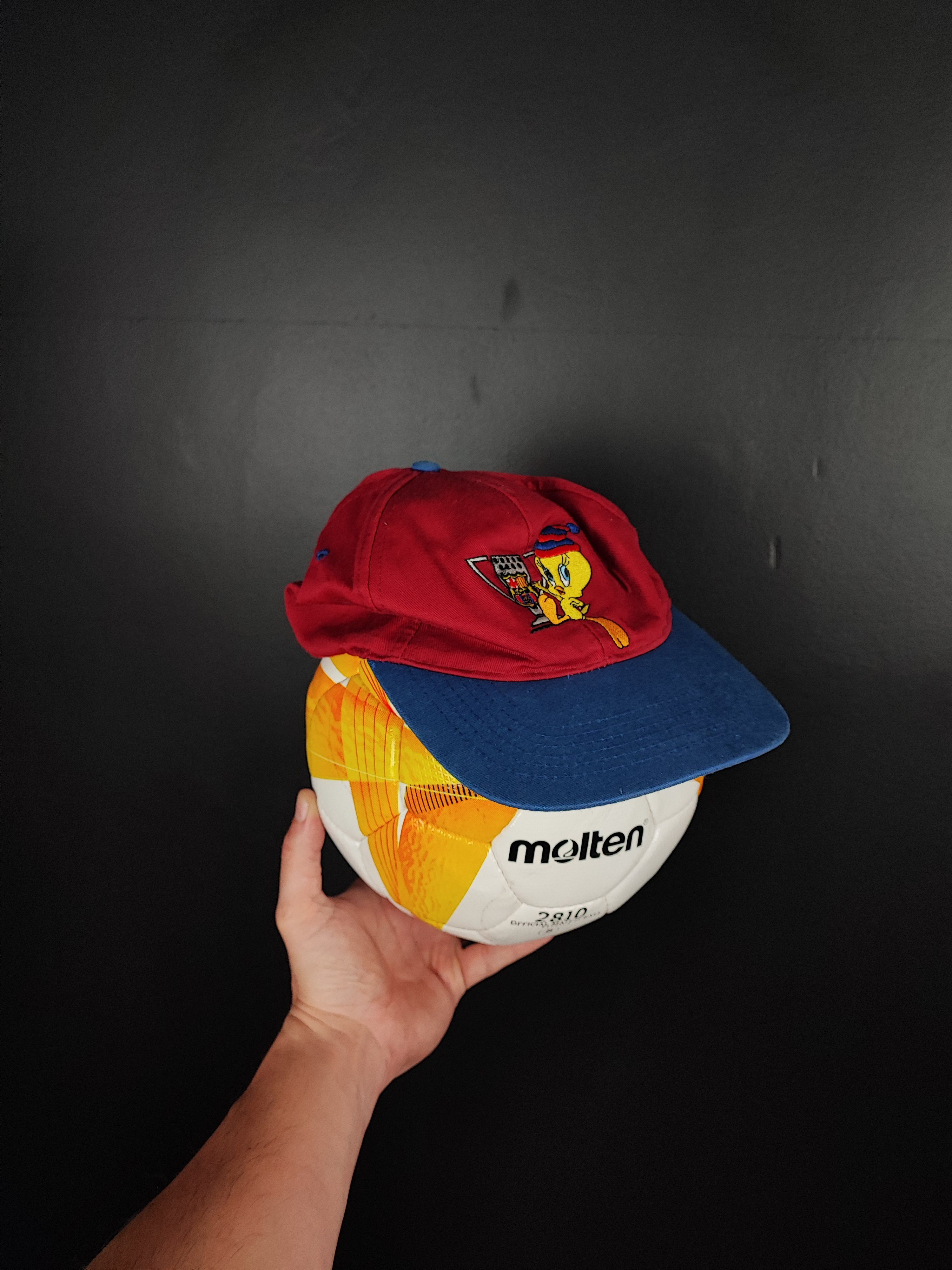 Vintage FC Barcelona x Warner Bros 90s Cap Football Soccer Vintage ...