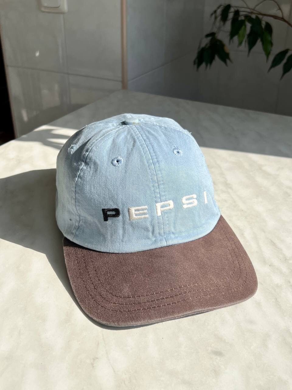 Pepsi × Rare × Vintage Vintage 90s Pepsi Cap Hat baby blue | Grailed