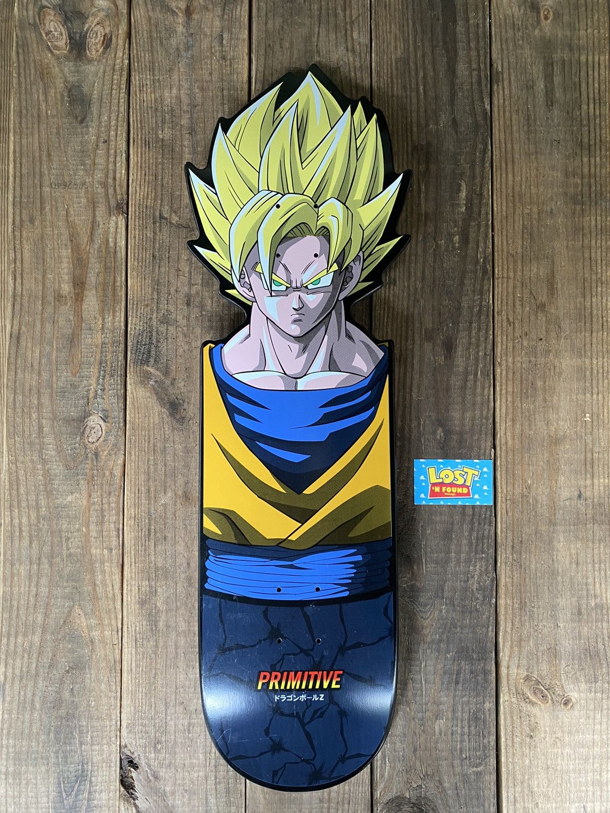 Primitive 2018 Primitive Dragon Ball Z Goku Saiyan Skateboard Size 8.3 ...