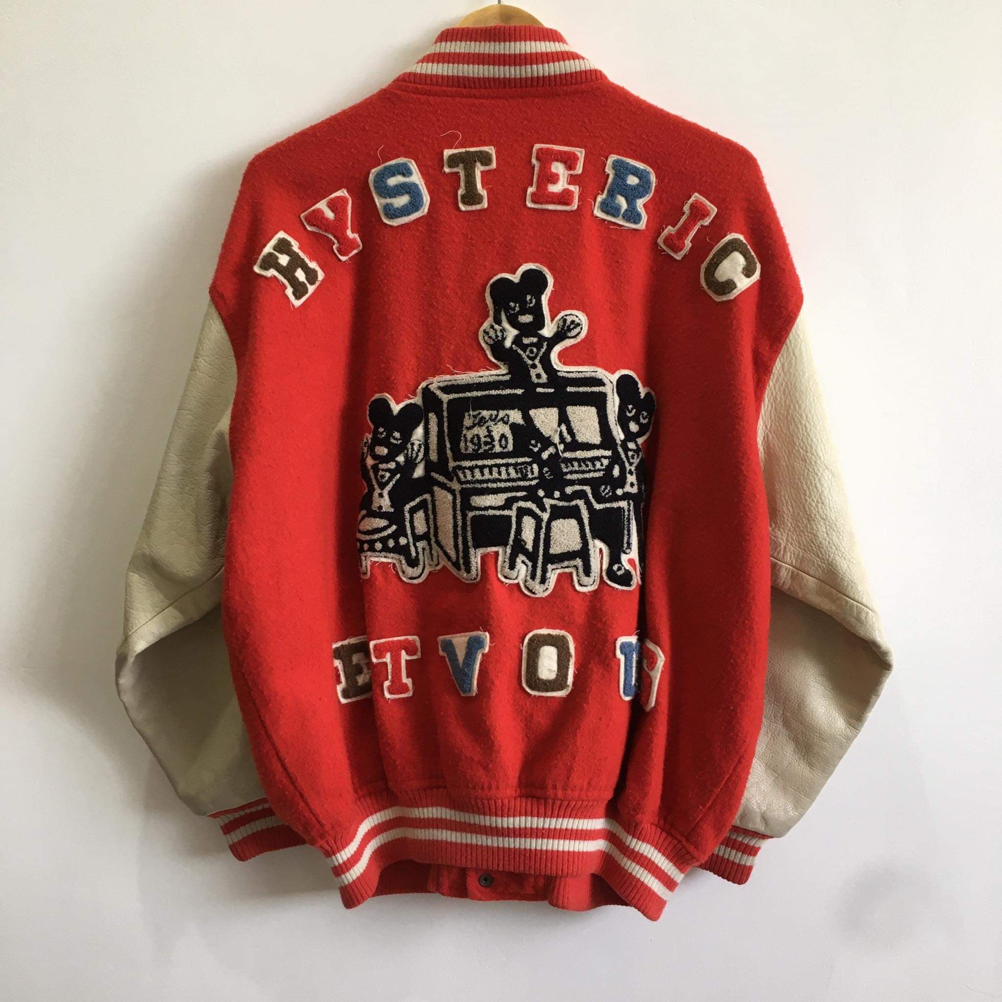 Hysteric Glamour 80's Hysteric "Toys" Varsity jacket by Hysteric Glamour | Grailed