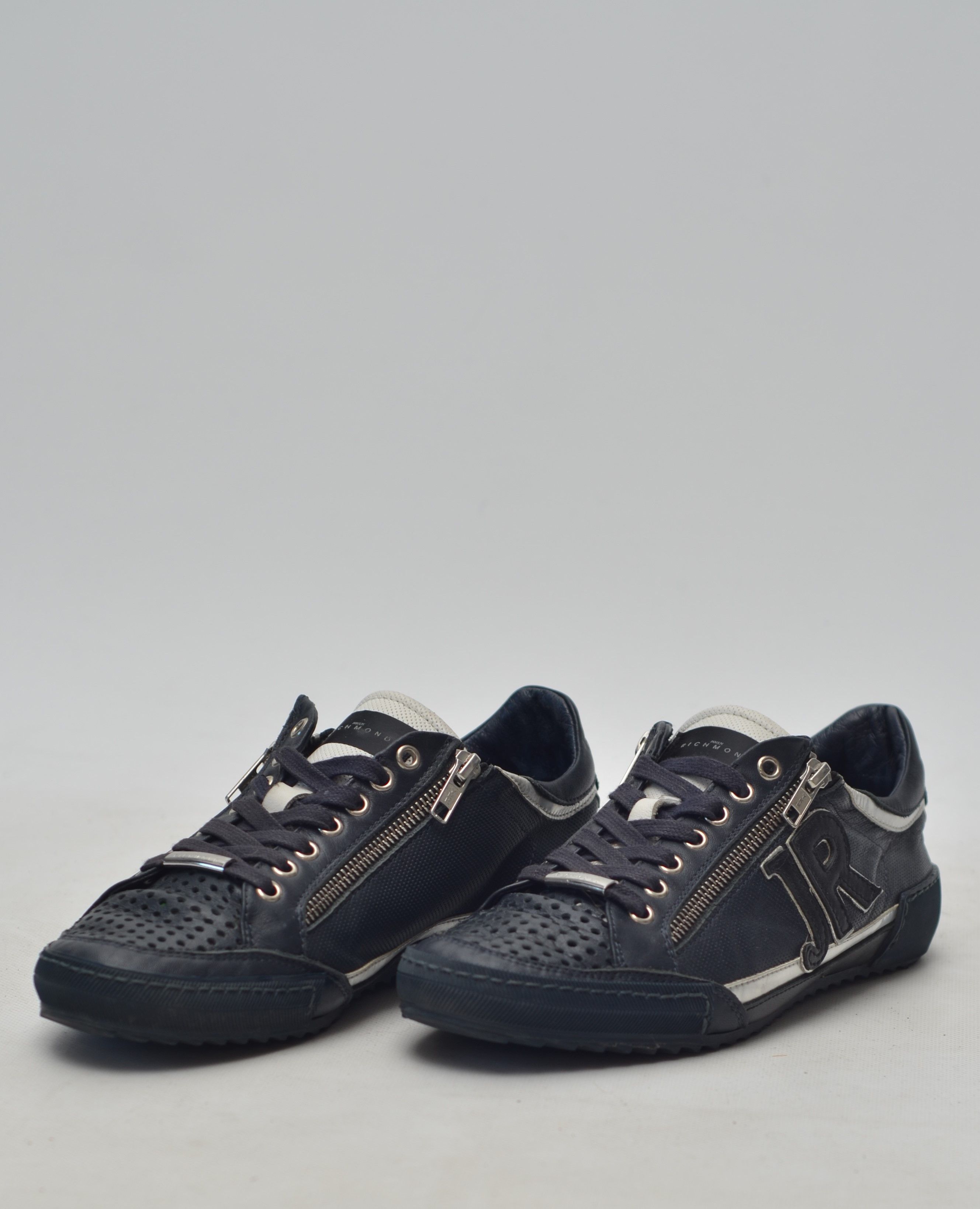John Richmond John Richmond Leather Low Top Sneakers Shoes Made in ...