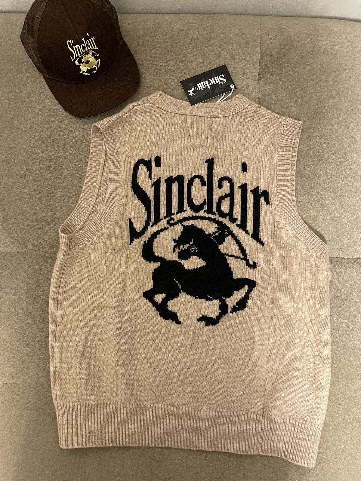 Sinclair Global Sinclair Vest Beige L | Grailed
