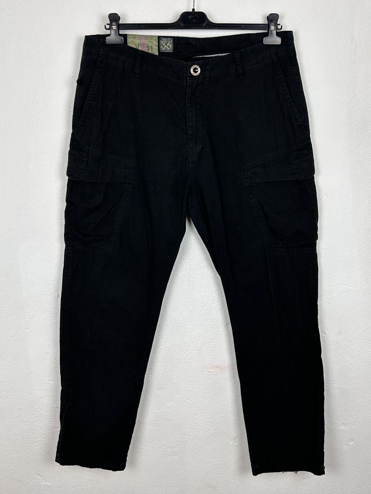 Volcom Vintage Volcom Scout Cargo Multipocket Pants In Black | Grailed