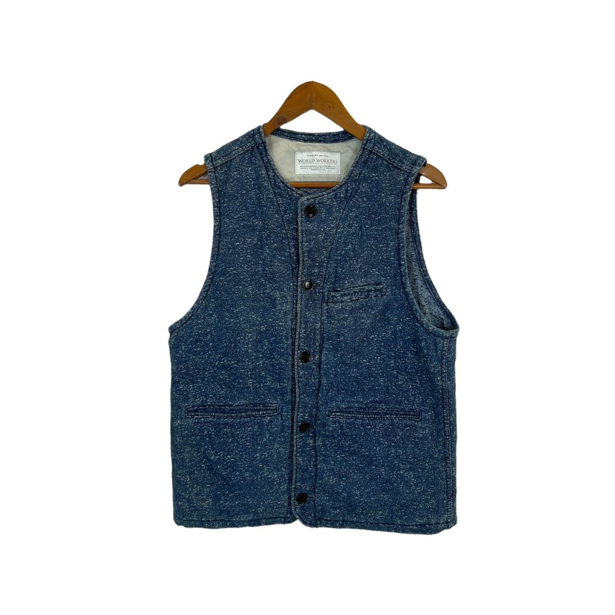 Workers VINTAGE WORLD WORKERS STYLE VEST TANK TOP MADE IN JAPAN | Grailed