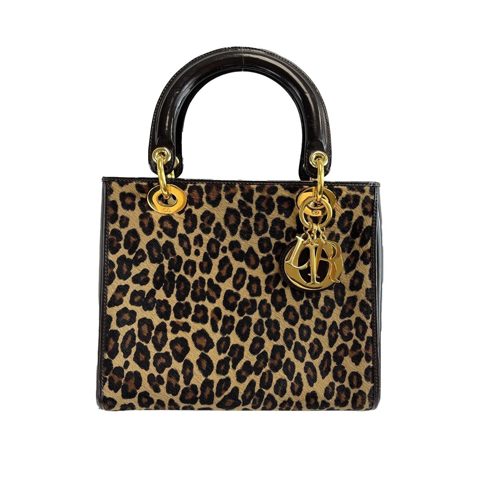 Dior Christian Dior - Leopard Lady Dior / Black Patent Leather - | Grailed