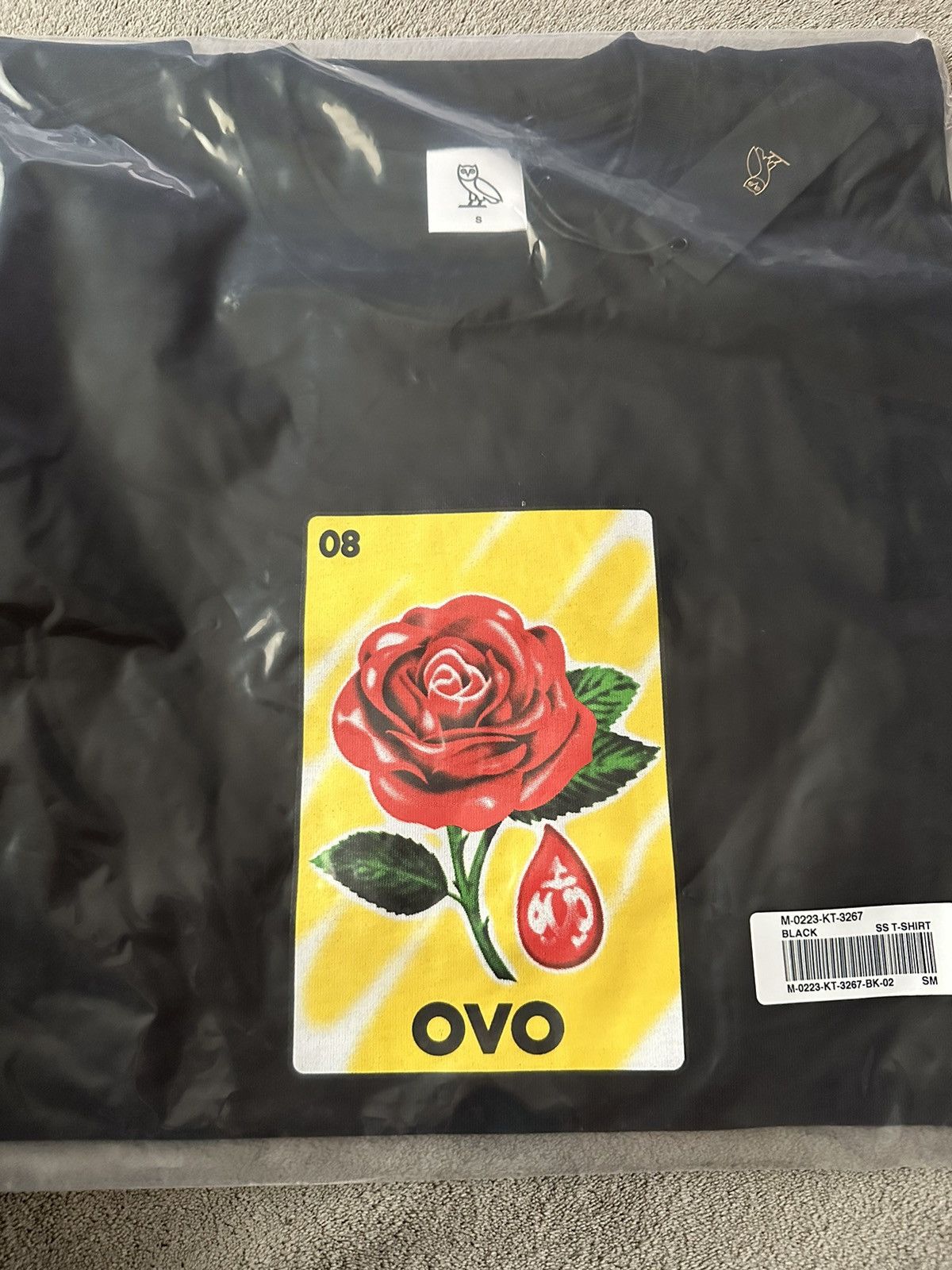 Octobers Very Own OVO T-SHIRT CLB SANDRA'S ROSE TEE BRAND NEW with tags ...