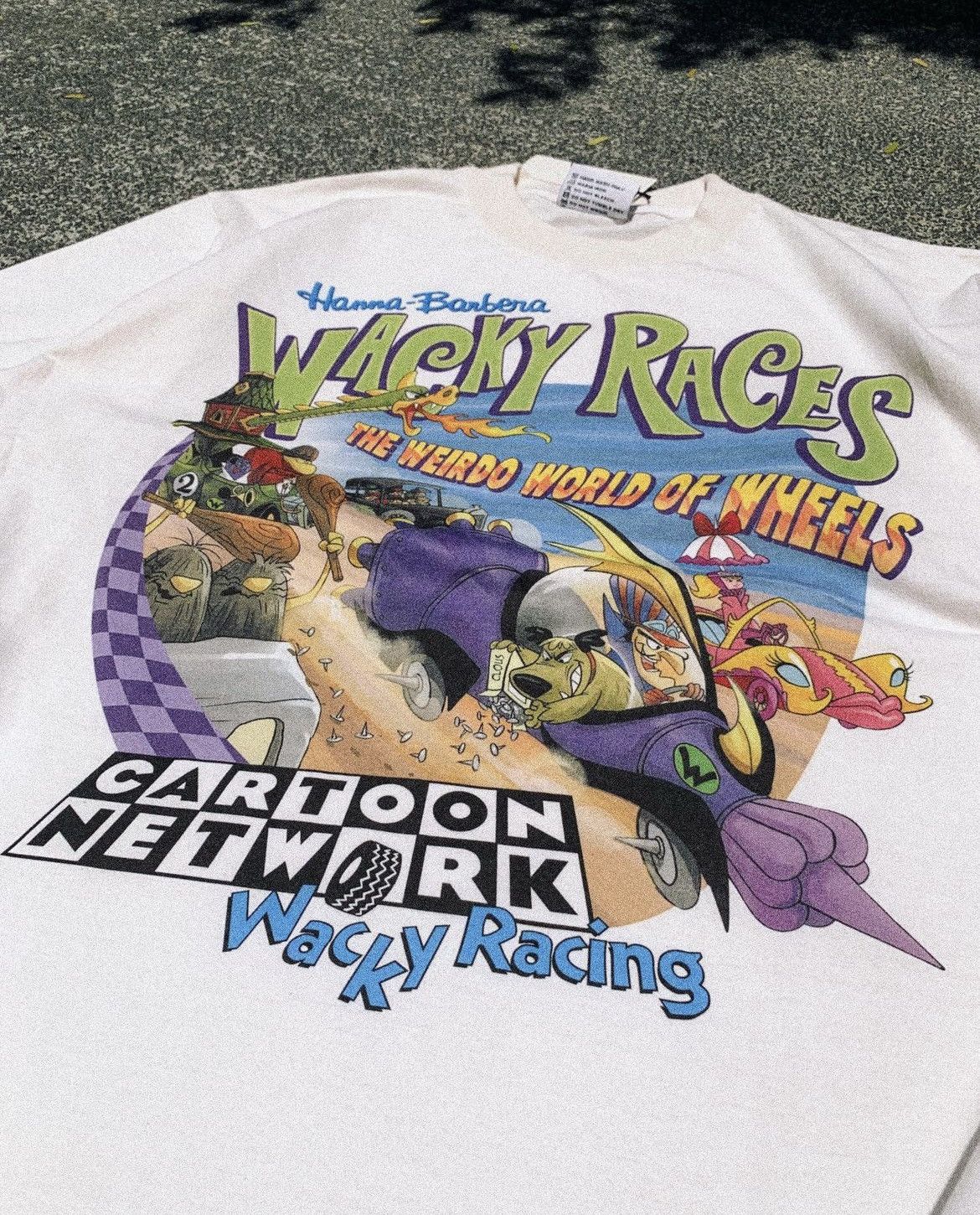 Vintage Vintage Wacky Races Cartoon Network Bootleg Tee | Grailed