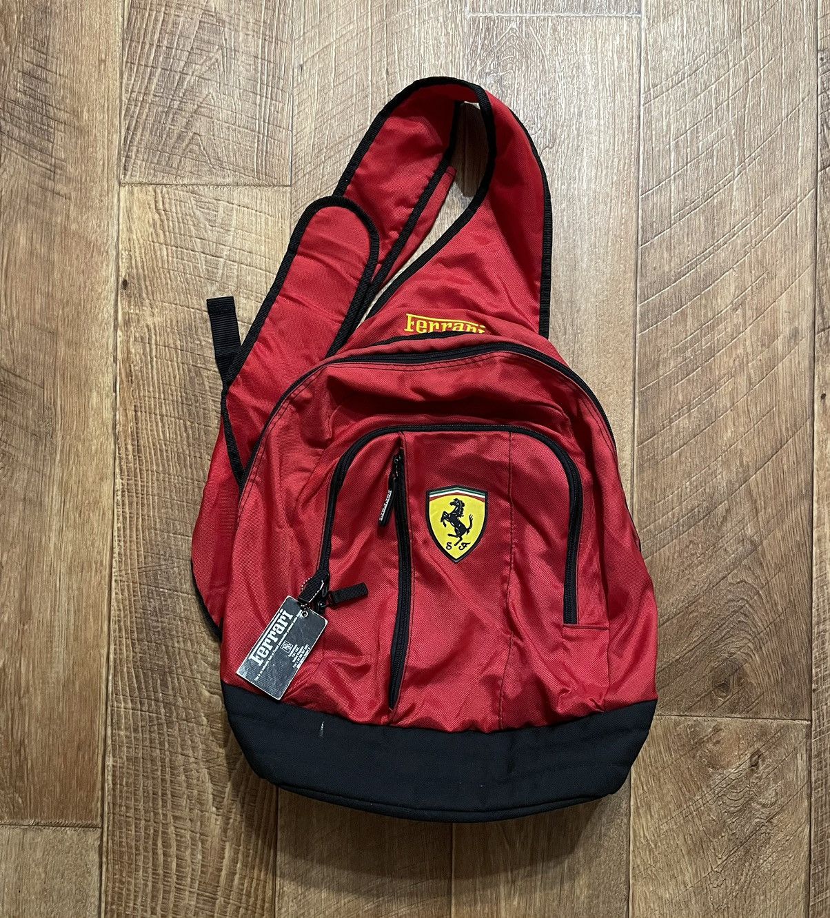 Vintage Vintage Ferrari Sling Bag Crossbody Racing F1 | Grailed