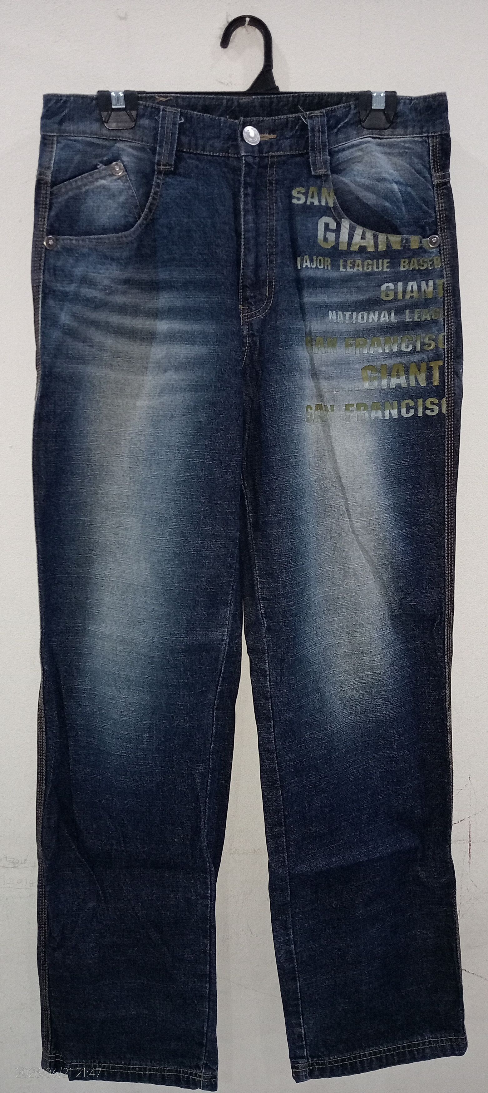 MLB 🔥Vintage MLB Jeans Very Rare | Grailed