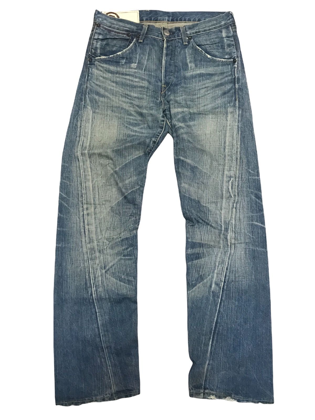 Levi's × Levi's Made & Crafted RARE Levis Red Engineered Twisted Washed ...