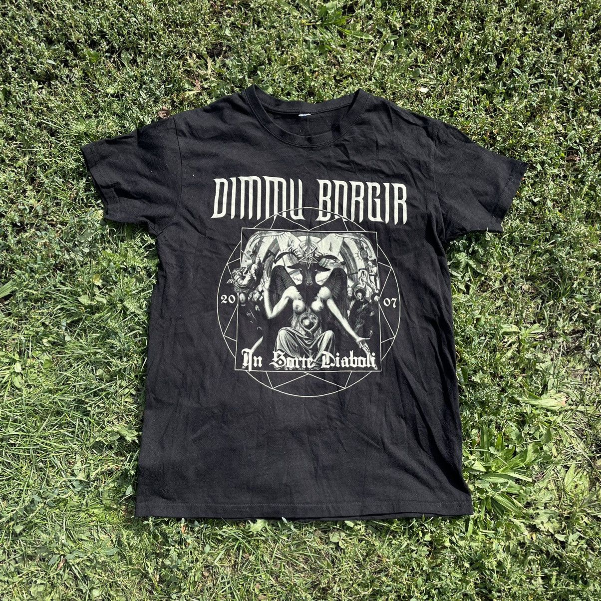 Vintage Vintage Y2K Dimmu Vamp Skulls Dead Face Horror Tee | Grailed