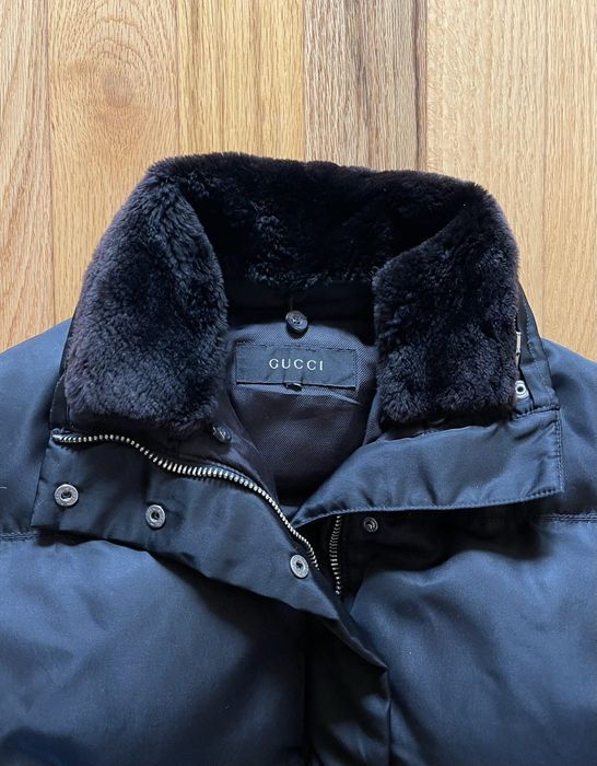 Gucci AW1996 Gucci by Tom Ford Down Filled Fox Fur Puffer Jacket | Grailed