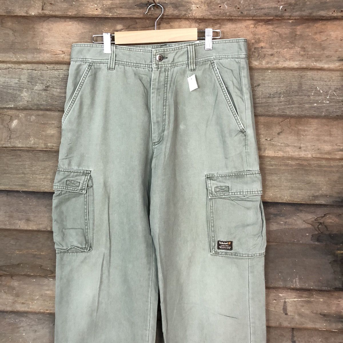 Streetwear × Timberland × Vintage DL Timberland Green multipocket ...