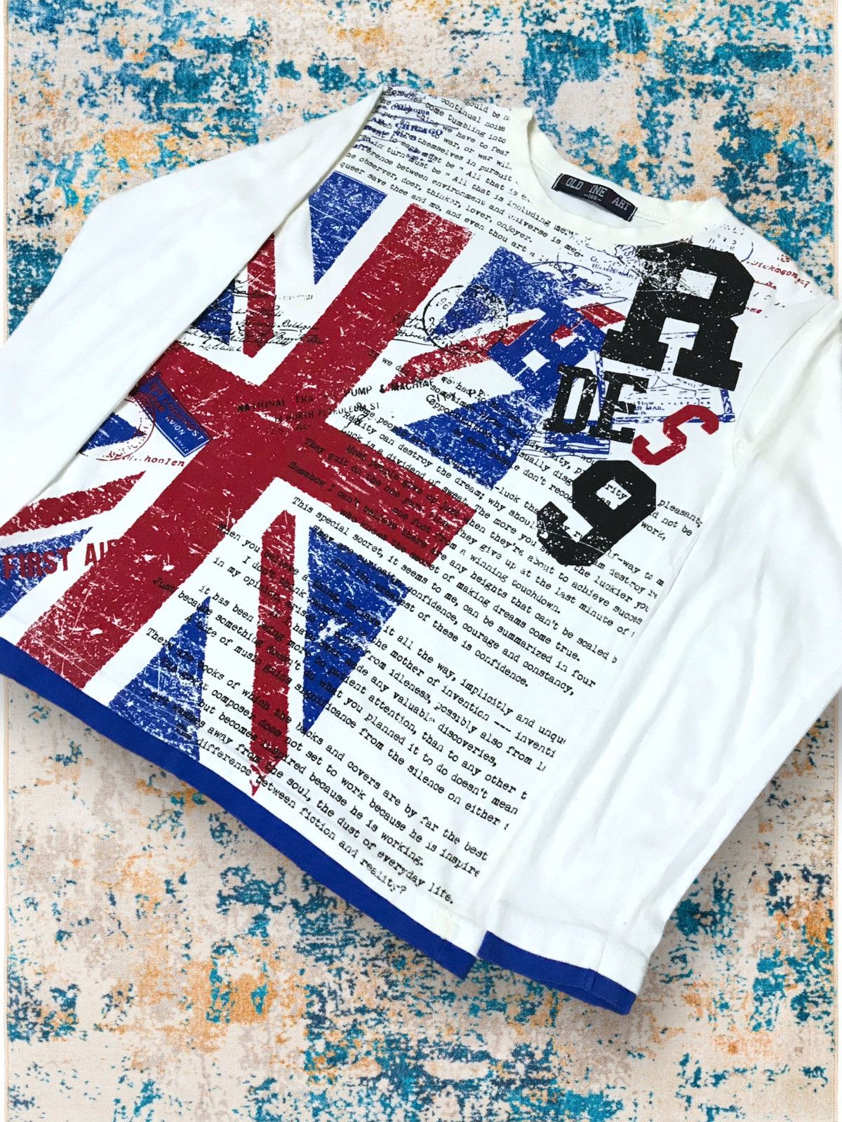 Designer PUBLIC CULTURE MUSIC 60s ART UNION JACK POEM HISTORICAL | Grailed
