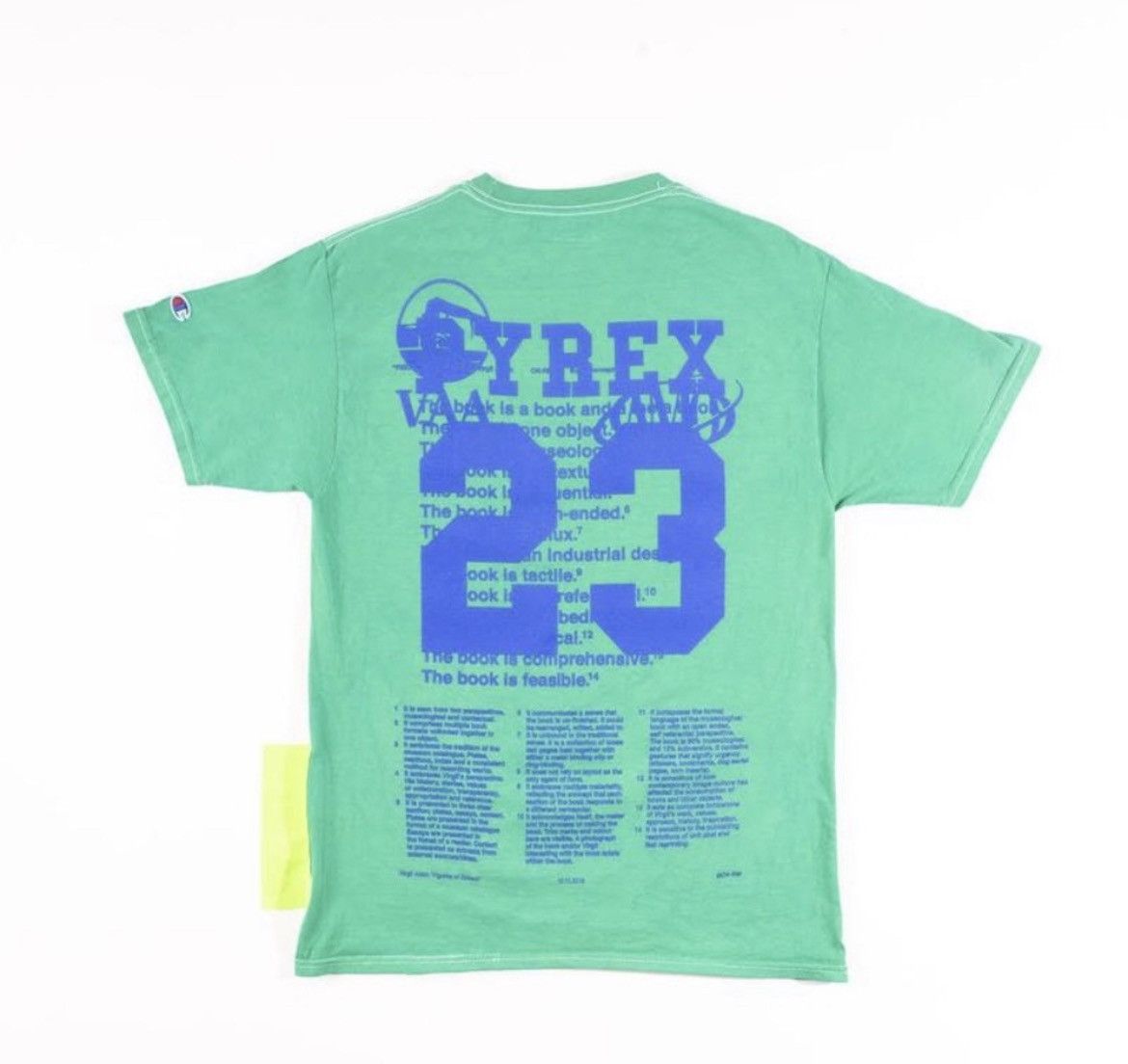 Virgil Abloh Virgil Abloh Pyrex 23 Tee “figures of speech” ICA | Grailed