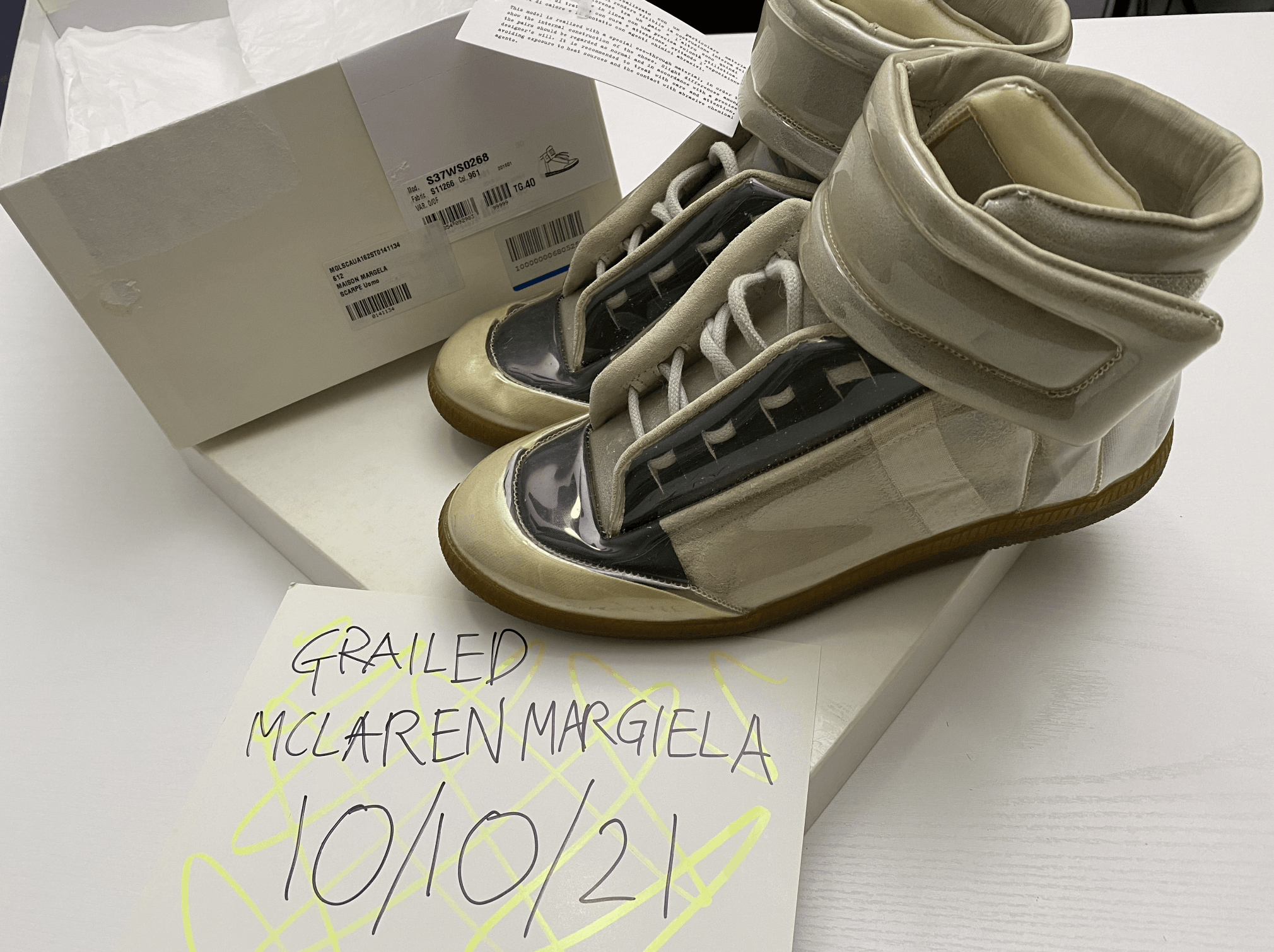 Maison Margiela Maison Margiela Future High Top Sneakers | Grailed