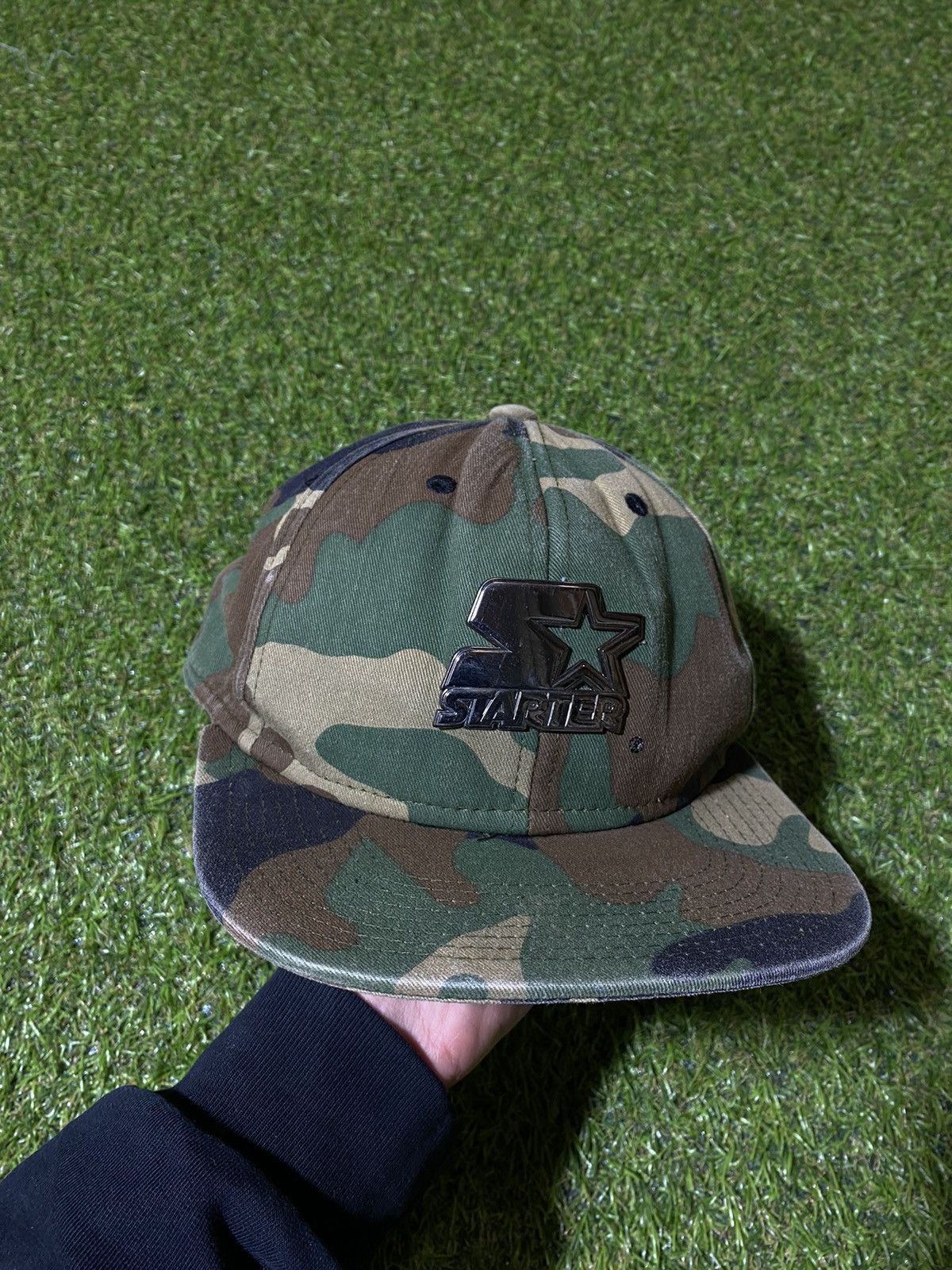 Vintage Vintage Starter cap camouflage streetwear y2k style | Grailed