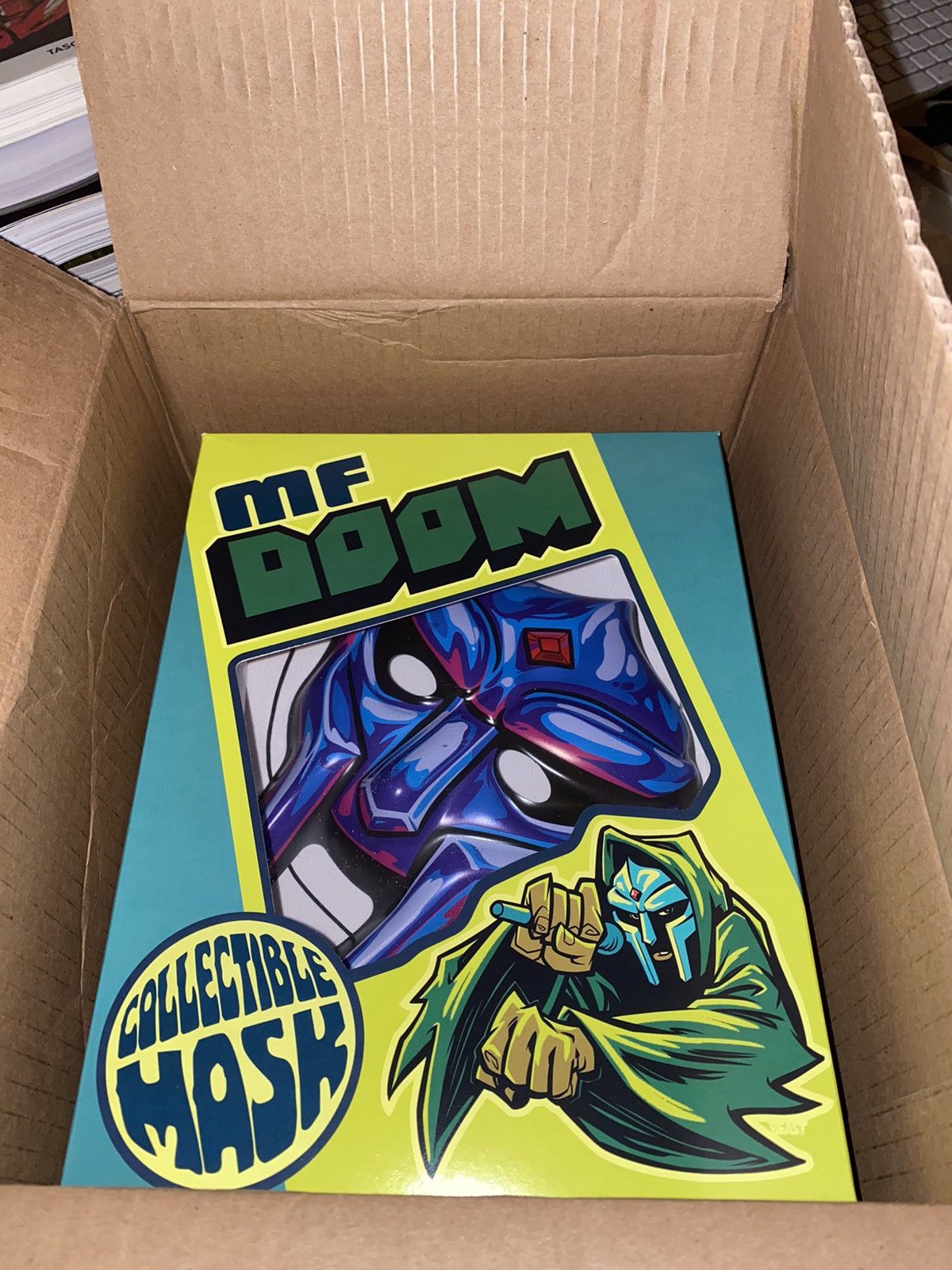 MF Doom MF DOOM Collectible Mask [ONLY 3000 MADE] | Grailed