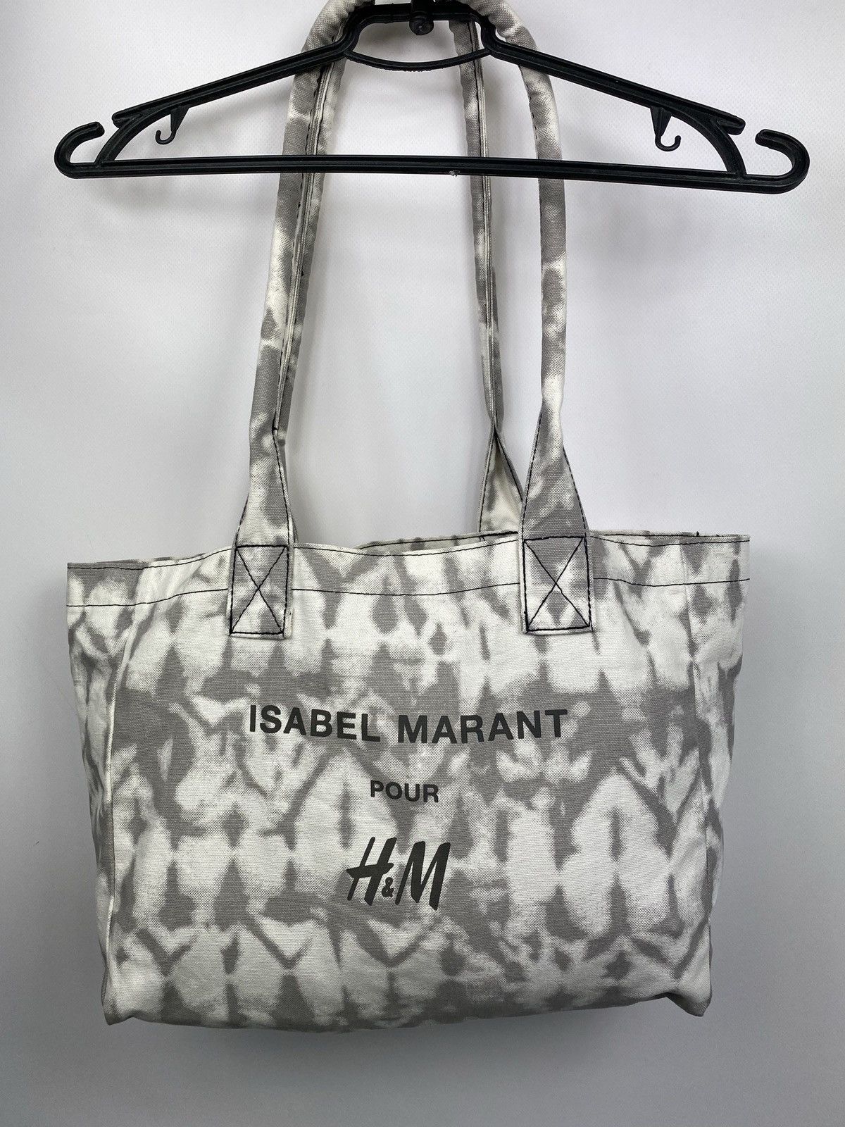 Isabel Marant Isabel Marant pour H&M shopper shoulder Tote bag creme ...