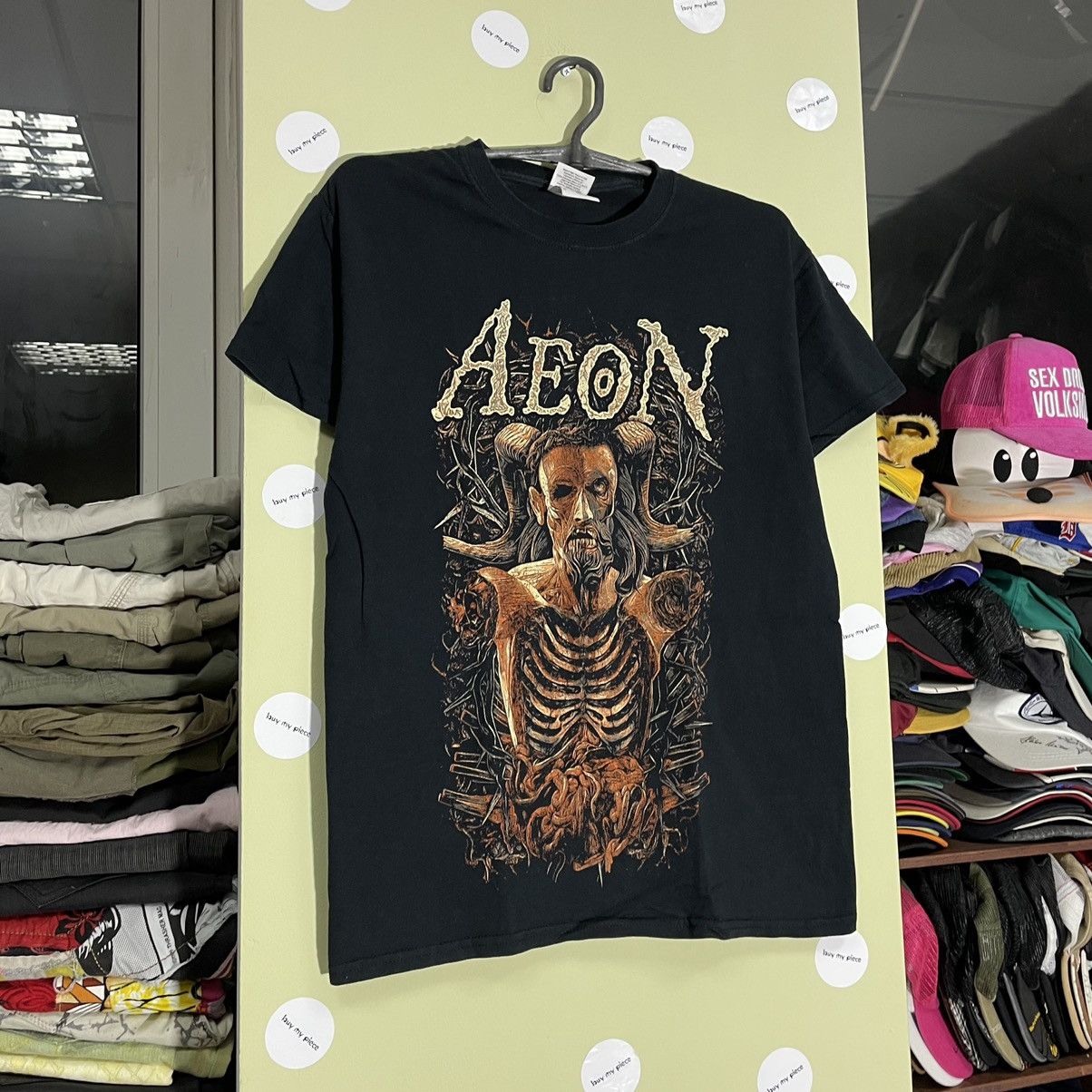 Vintage Vintage Y2K Skulls Dead Face Vamp Horror Tee Rock Streetwear ...