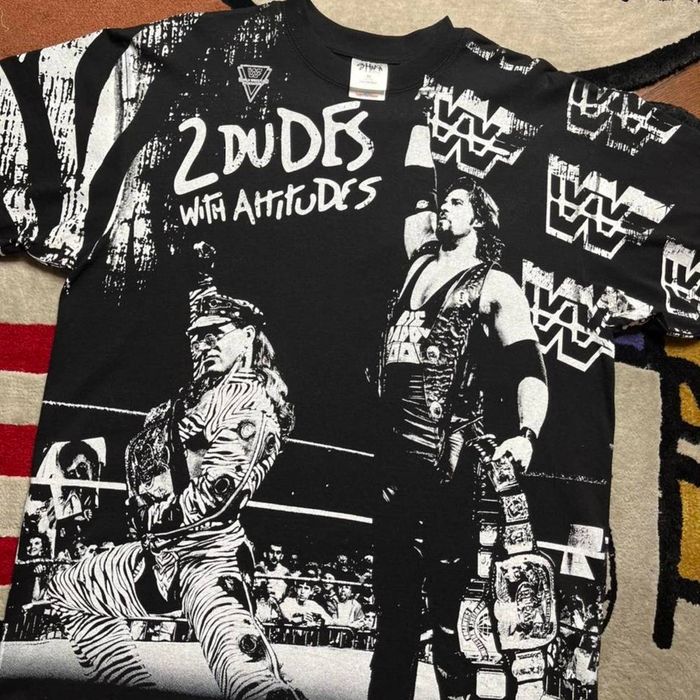 Wwf Shawn Michaels Big Daddy Diesel 2 Dudes With Attitudes WWE | Grailed