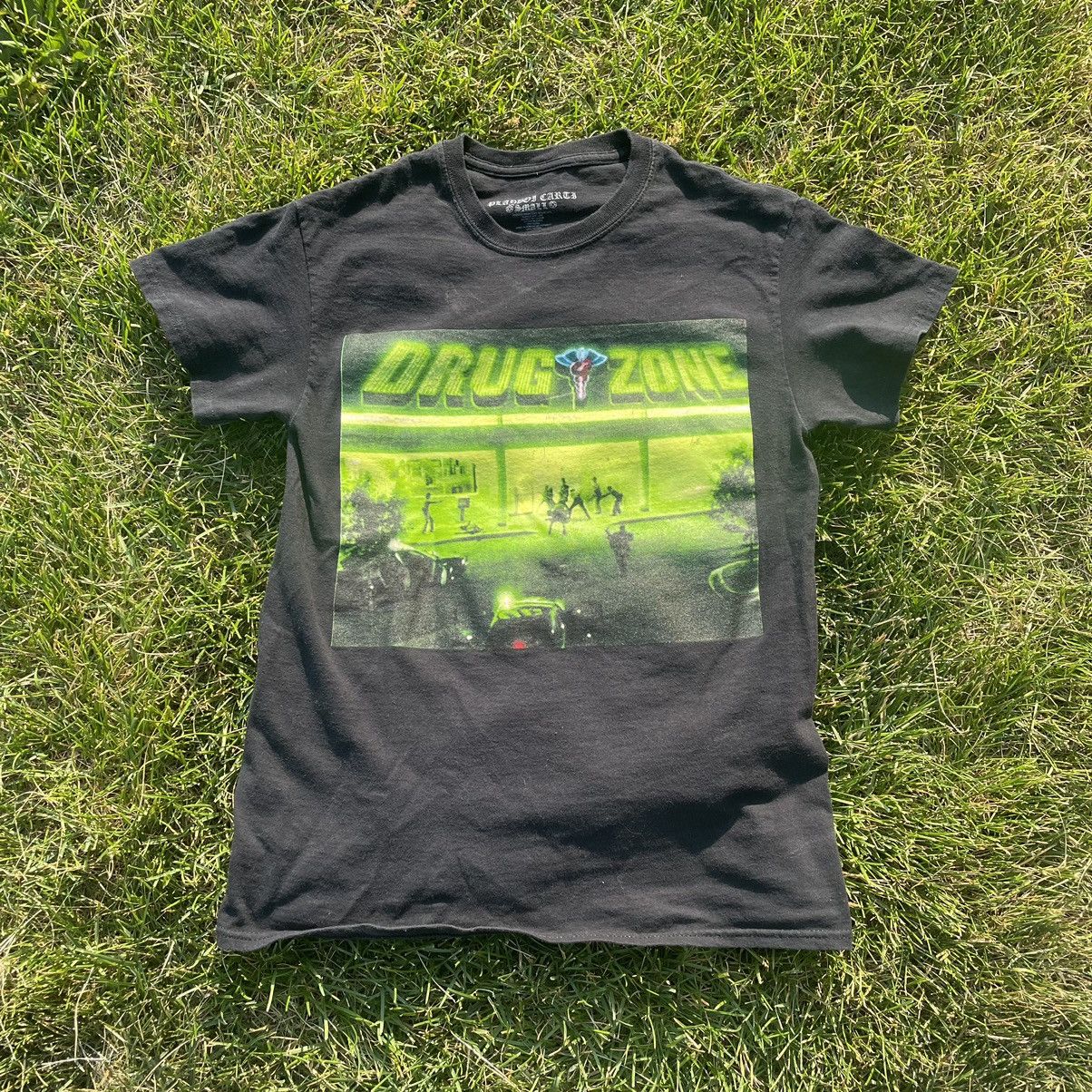 Pre-owned Playboi Carti Neon Tour Merch In Black | ModeSens