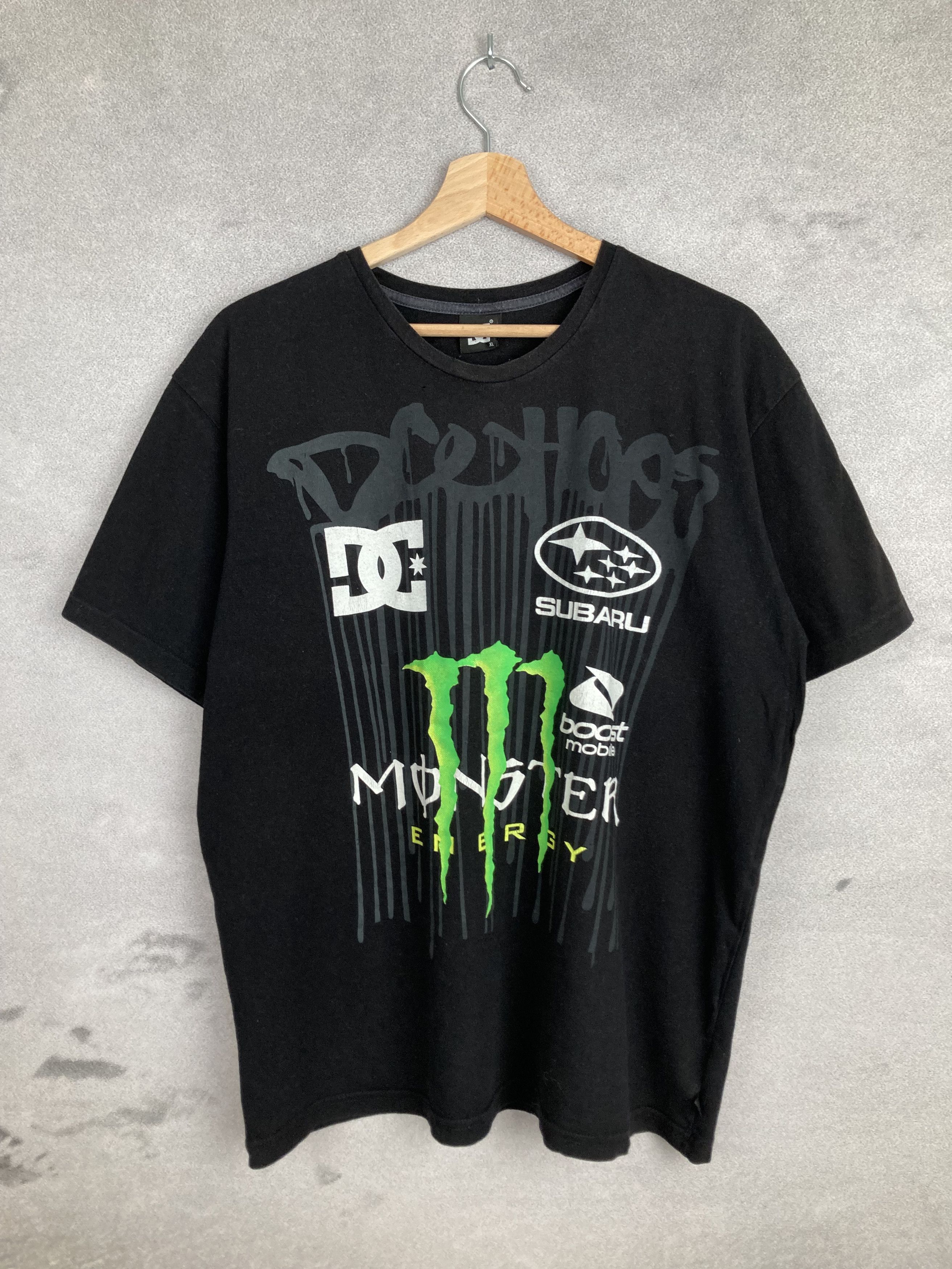 DC × Streetwear × Vintage Vintage DC Monster Energy Subaru Racing ...