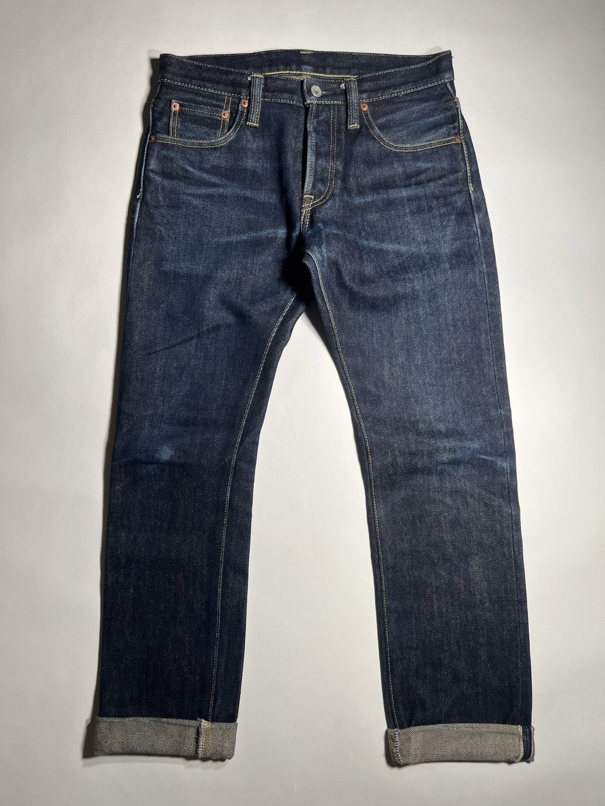 Iron Heart 21oz Selvedge Heavy Denim Jeans 60s Vintage Style Levis ...