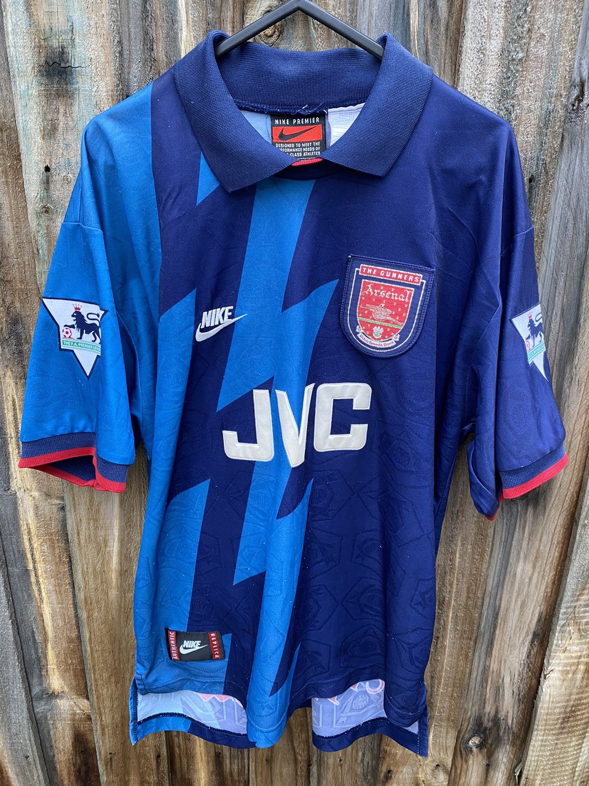 Nike Nike Arsenal Away Jersey 1995/96 EPL Season | Grailed